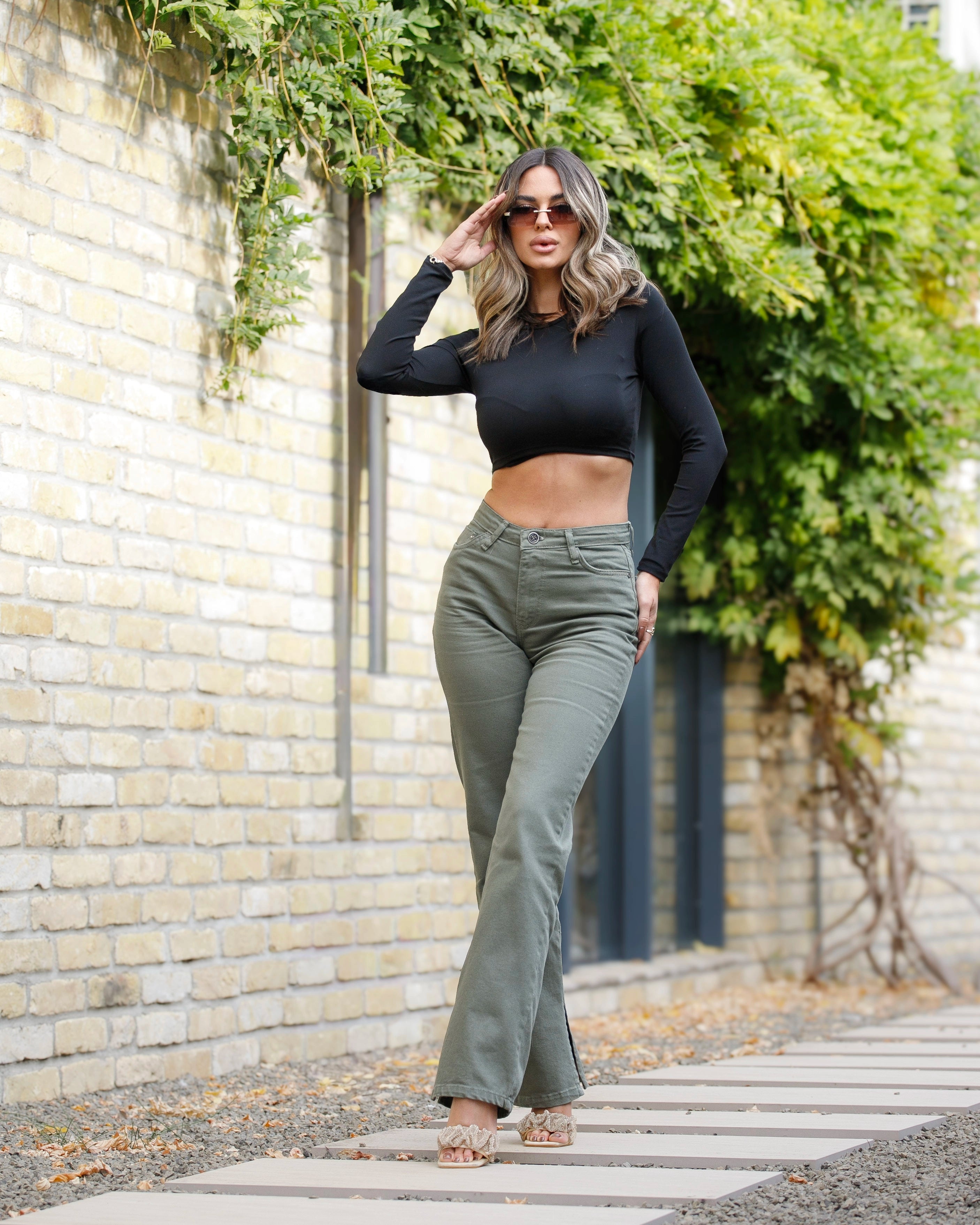 Ženske keper pantalone STT494/013 – Stritshop